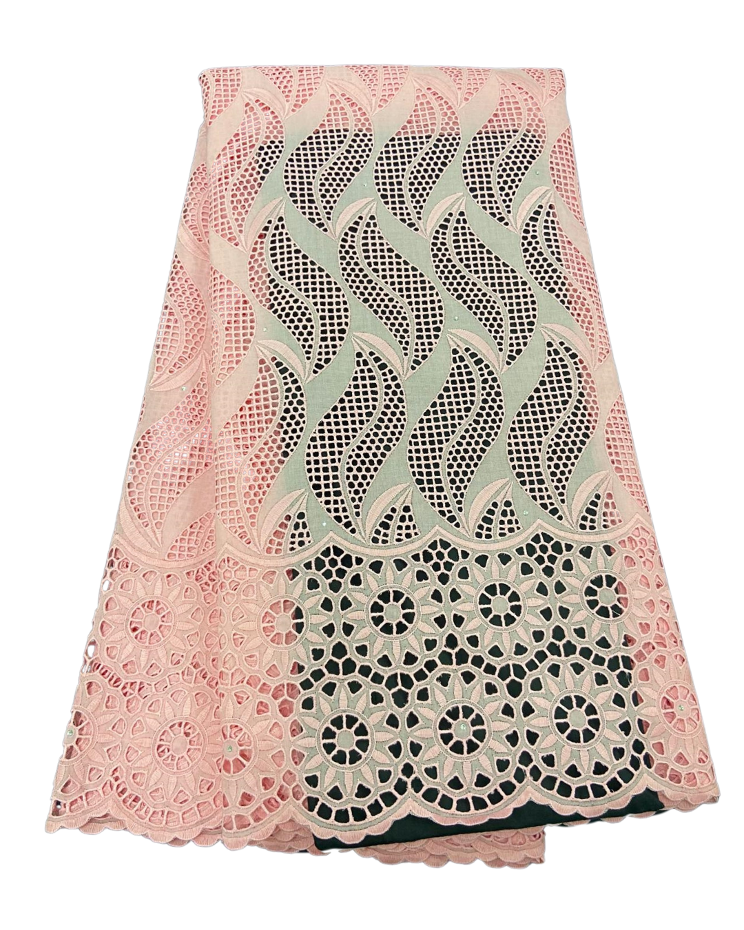 Dry Lace Fabric – 100% Cotton Lace for Stylish Creations | KS Perfection